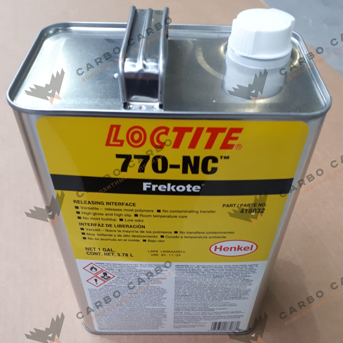Разделительная смазка/состав Henkel Loctite Frekote 770-NC 3.78л #7001 ...